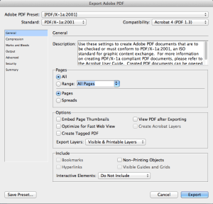 Print Specifications and Instructions for File Preparations
